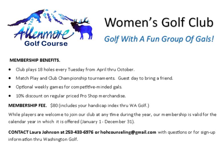 Course Rates – Allenmore Golf Course & Events Center – Tacoma, WA
